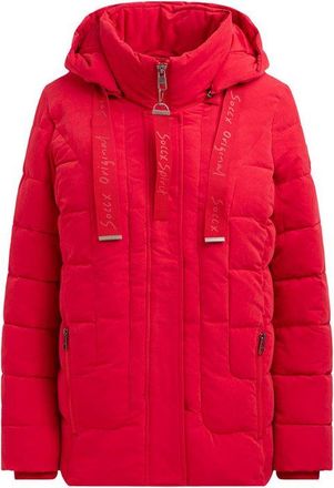 soccx Winterjacke mit Rei&szlig;verschluss an den Einschubtaschen