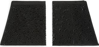 Karl Lagerfeld Armband - STRASSMANSCHETTEN, HANDVERLESEN VON HUN KIM - Gr. M/L - in Schwarz - für Damen