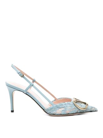 Valentino Garavani Chaussures &Agrave; Talon - Bleu Clair