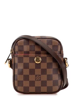 Louis Vuitton 2005 Damier Ebene Rift Umhängetasche - Braun