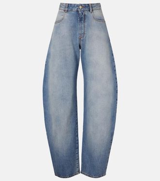 Alaia Ala&iuml;a Jean barrel-leg