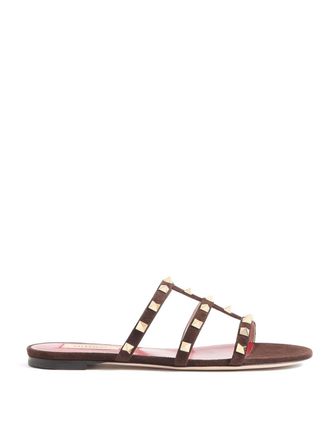 Valentino Garavani Sandales - Marron