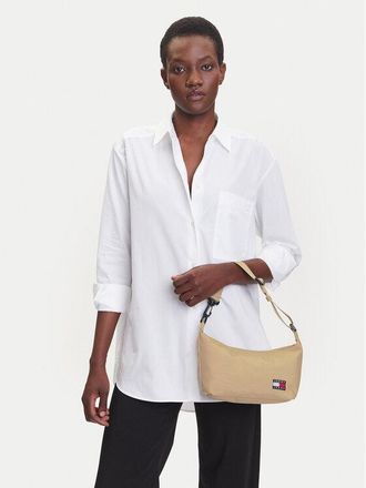 Tommy Jeans Handtasche Tjw Ess Daily Shoulder Bag AW0AW17287 Beige