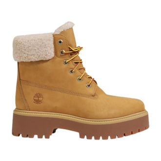 Timberland Wasserdichte Mid Warme Damenstiefel - - Shoes - Damen - Beige - 38 EU