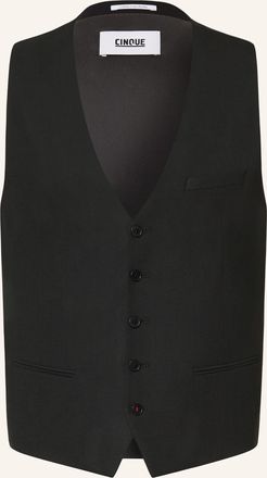 Cinque Cinque Anzugweste Citotti Extra Slim Fit schwarz