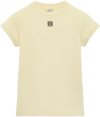 Loewe T-shirt ajust&eacute; en coton m&eacute;lang&eacute;