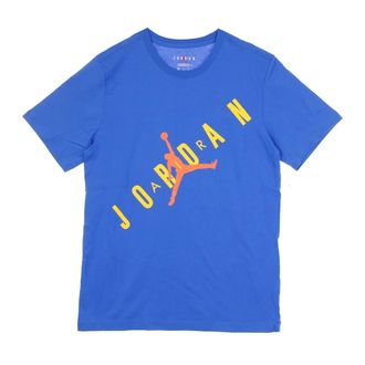 Nike Jordan Homme, Tops, Bleu, Taille: XL T-Shirt Stretch Col Rond