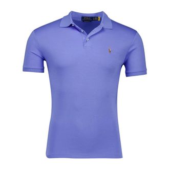 Polo Ralph Lauren Blauer Poloshirt mit kurzen &Auml;rmeln - - Tops - Herren - Blau - S