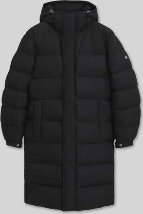 HUGO BOSS Regular Fit Steppmantel mit Kapuze