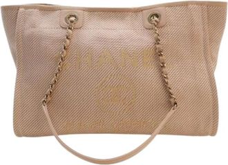 Chanel Pre-owned Deauville Tote Bag - - Pre-owned - Damen - Beige - ONE SIZE