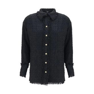 Balmain Chemises - Femme - Blouses et Chemises - Noir - Taille: 38 FR