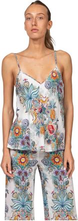 Just Cavalli Femme, Tops, Multicolore, Taille: 36 FR Camicia