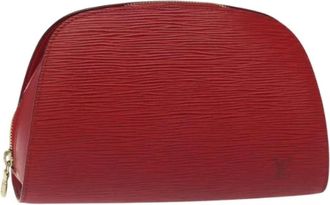 Louis Vuitton Pre-owned Cuir trousses-de-toilette - Femme - Pre-owned - Rouge - Taille: ONE Size