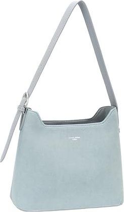 David Jones Paris - Sac port&eacute; &eacute;paule Femme - Sac &agrave; main Similicuir bi-mati&egrave;re - Taille Moyenne - Anse Ajustable - Ville Chic Classique El&eacute;gant Travail Cours (Stee