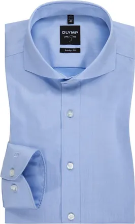 Olymp Level Five body fit Hemd, Feintwill in