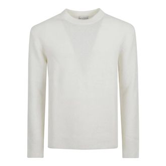 Ballantyne Grauer Pullover Boucle Stil Aw25 - - Knitwear - Herren - Grau - M
