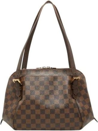 Louis Vuitton Pre-owned Sac bandouli&egrave;re Damier Vintage - Femme - Pre-owned - Brun - Taille: ONE Size