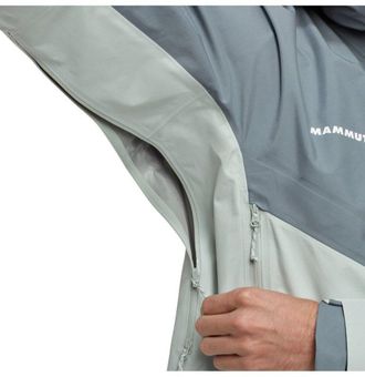 Mammut Allwetterjacke Ganzjahres-Wanderjacke Crater IV Hardshell Hooded (3-Lagen)