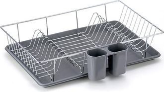 MSV Abtropfgestell Sakura Geschirrabtropfgestell, Abtropfgitter, Geschirr Abtropfkorb, Abtropfst&auml;nder, Abtropfschale, Geschirrabtropfst&auml;nder, Geschirrabtr