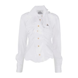 Vivienne Westwood Damen, Blusen & Hemden, Weiß, SGröße