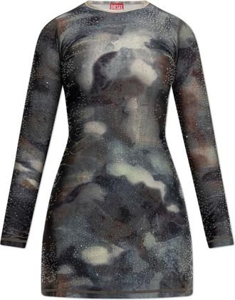 Diesel Femme, Robes, Gris, Taille: 42 FR D-Uplo Dress