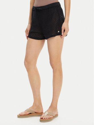Roxy Strandshorts ERJX603449 Schwarz Regular Fit