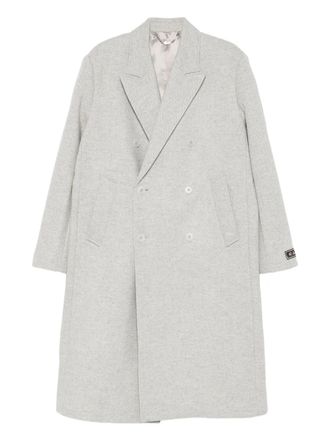 Lacoste manteau à chevrons - Gris