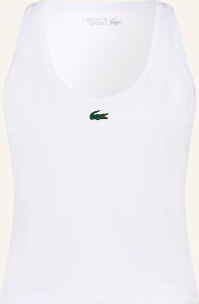 Lacoste Funktionstop weiss