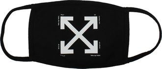 Off-white Masque facial blanc cass&eacute; pour hommess Coton Noir