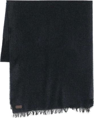 Canali Homme, Accessoires, Bleu, Taille: ONE Size Cashmere Scarf