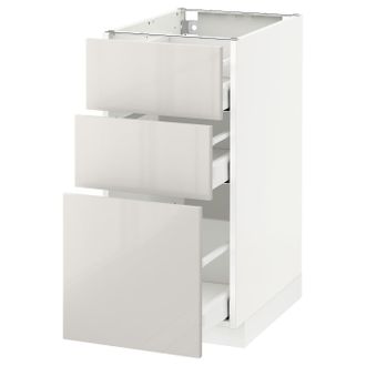 IKEA METOD / MAXIMERA Unterschrank mit 3 Schubladen