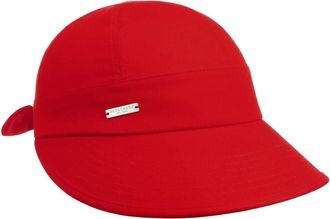 Seeberger Freizeitkappe Gr. One Size, Rot/Rot