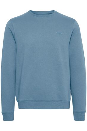 Blend BHDownton Crew neck sweatshirt Crew neck sweatshirt Herren Sweatshirt Pullover Pulli mit Rundhalsausschnitt, Gr&ouml;&szlig;e:M, Farbe:Bluestone (184217)
