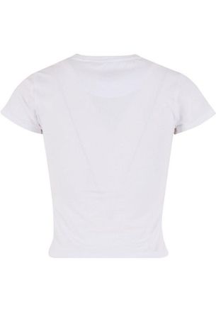 Karl Kani T-Shirt Karl Kani Damen KKWQ22002WHT KK Small Signature Short Tee (1-tlg)