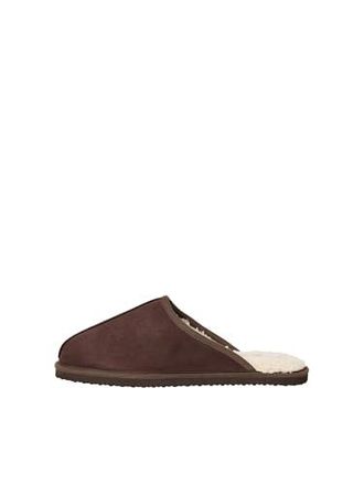 Jack & Jones Homme Jfwdudely Chaussons en Microfibre Java/Beige Mocassin, 44 EU