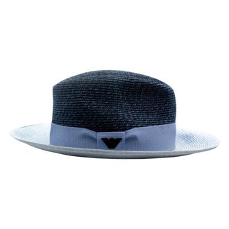 Emporio Armani Logo Baseball Cap - - Accessories - Damen - Blau - 58 CM