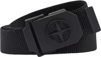 Stone Island unisex, Accessoires, Noir, Taille: 80 CM Belt