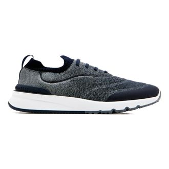 Brunello Cucinelli Cdy87 Sneakers f&uuml;r einen stylischen Look - - Shoes - Herren - Blau - 46 EU