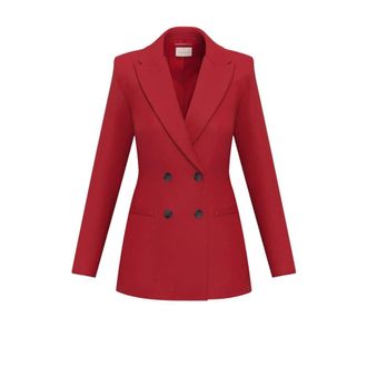 Marella Femme, Vestes, Rouge, Taille: 38 FR Veste Emme