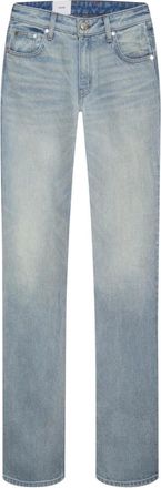 Rhude Femme, Jeans, Bleu, Taille: W26 Denim Évasé Taille Basse