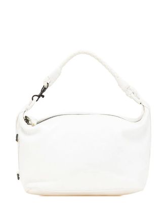 Bottega Veneta sac à main en cuir (2000-2007) - Blanc