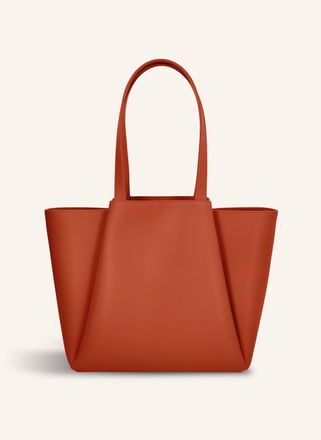 Kaai Kaai Schultertasche Pyramid braun