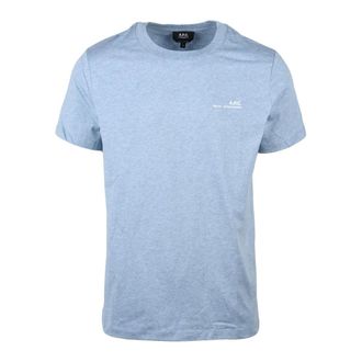 A.P.C. A.p.c., Homme, Tops, Bleu, Taille: XL T-Shirt