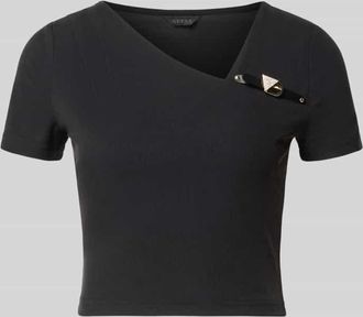 Guess T-Shirt mit asymmetrischem Ausschnitt Modell KAROLE