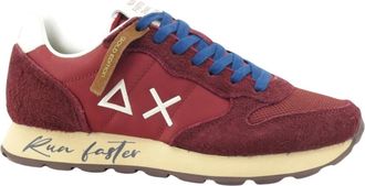 Sun 68 Homme, Chaussures, Rouge, Taille: 44 EU Tom Vintage Baskets