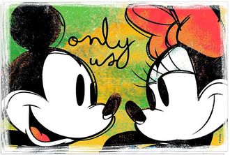 Egan Set 2 Tischsets grün Mickey und Minnie