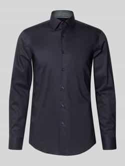 HUGO BOSS Slim Fit Businesshemd aus reiner Baumwolle Modell HANK