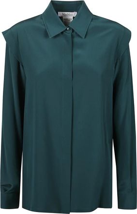 Max Mara Femme, Blouses et Chemises, Vert, Taille: 34 FR Zirlo Shirt