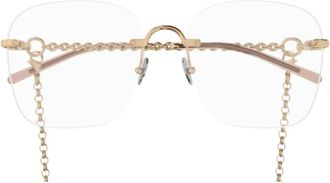 POMELLATO Femme, Accessoires, Jaune, Taille: 58 MM Pm0115O Optical Frame