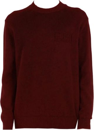 GCDS Gcds, Homme, Pulls, Rouge, Taille: L Pull Ras du Cou